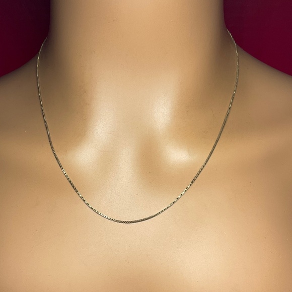 Fas | Jewelry | Vintage Sterling Silver Fas Gold Tone Chain 9 Inches ...